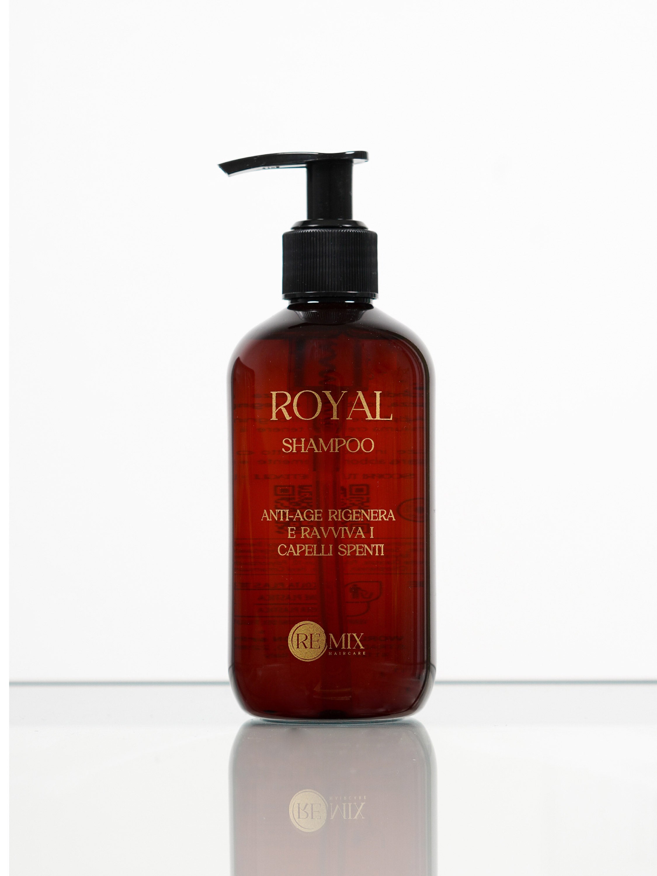 ROYAL SHAMPOO: Shampoo rinforzante per capelli fini e deboli. – RMX
